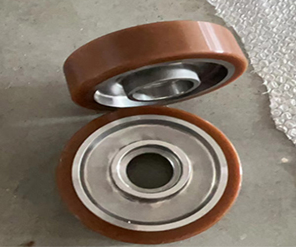 Heavy Duty PU Coating Wheels in Stacker - KUNFENG CRANE